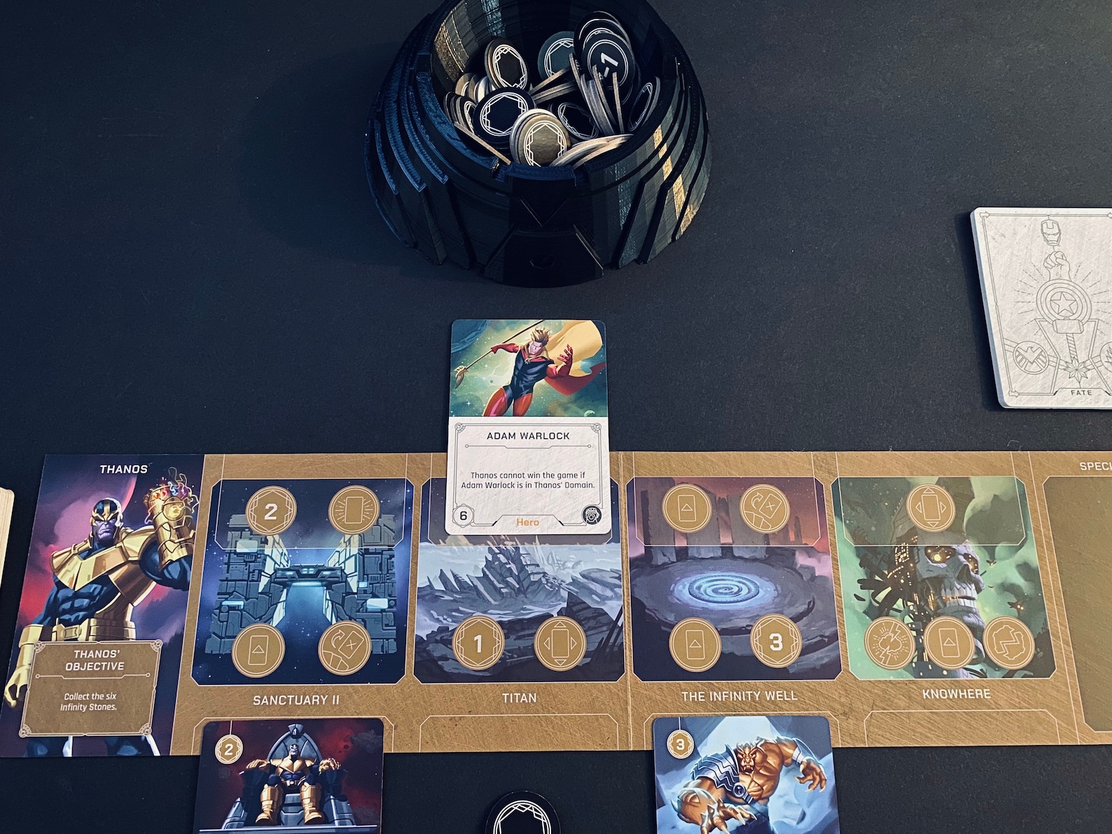 Villainous Power/strength 3D Printed Token Bowl - Etsy