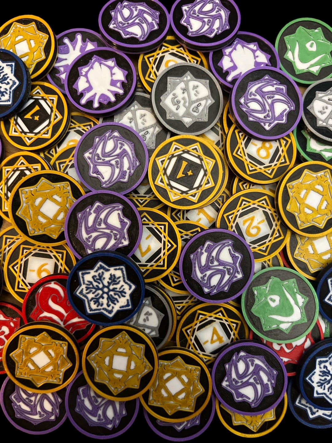 3D Print Arkham Horror Chaos Tokens - Etsy