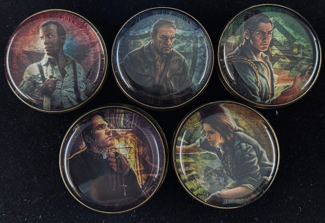 Forgotten Age Cycle AH LCG Investigator Tokens - Etsy