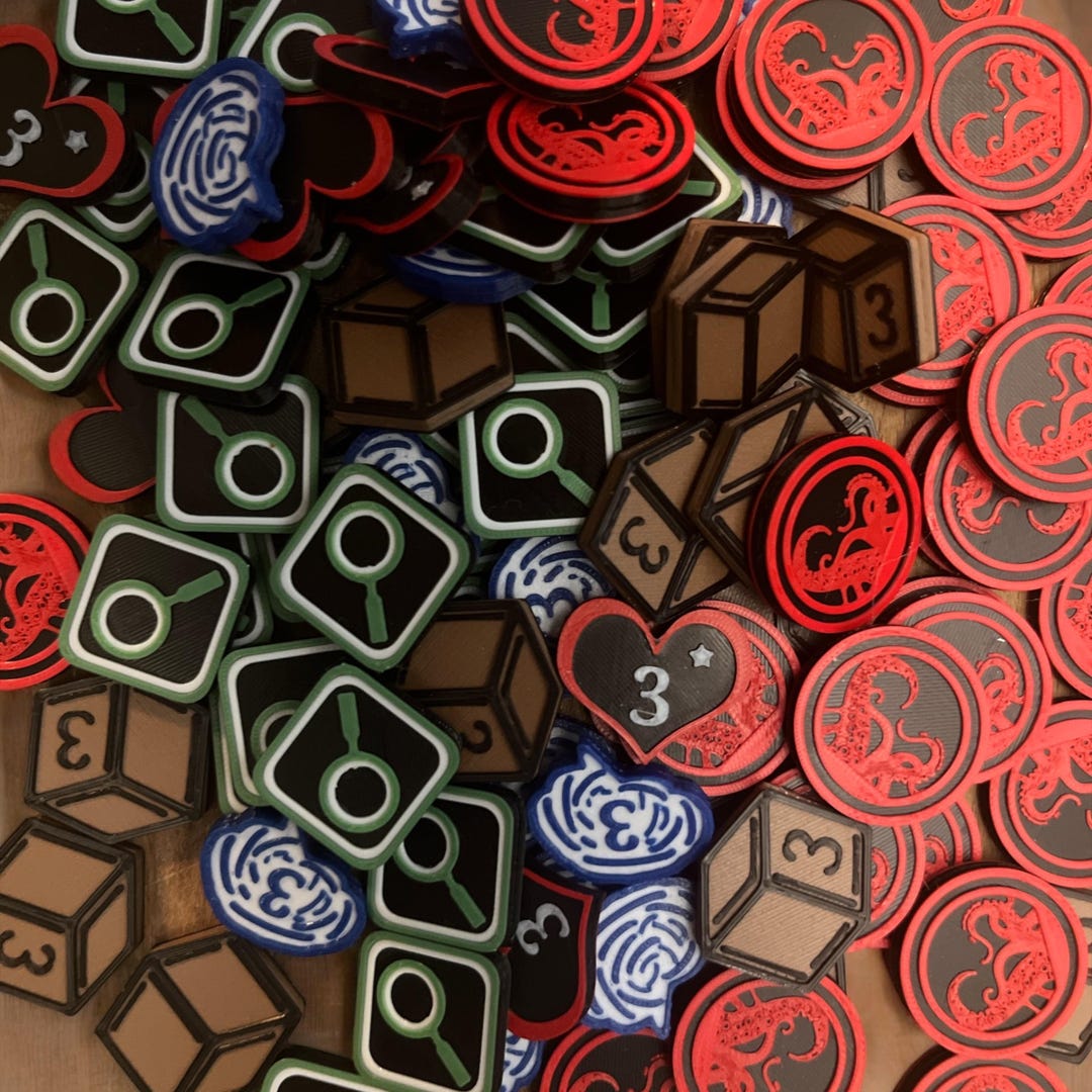 3D Print Arkham Horror Tokens - Etsy