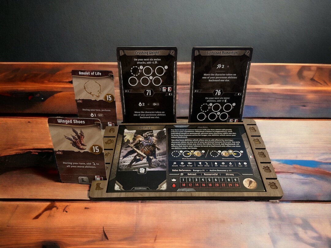 Gloom/frosthaven Character Dashboard - Etsy