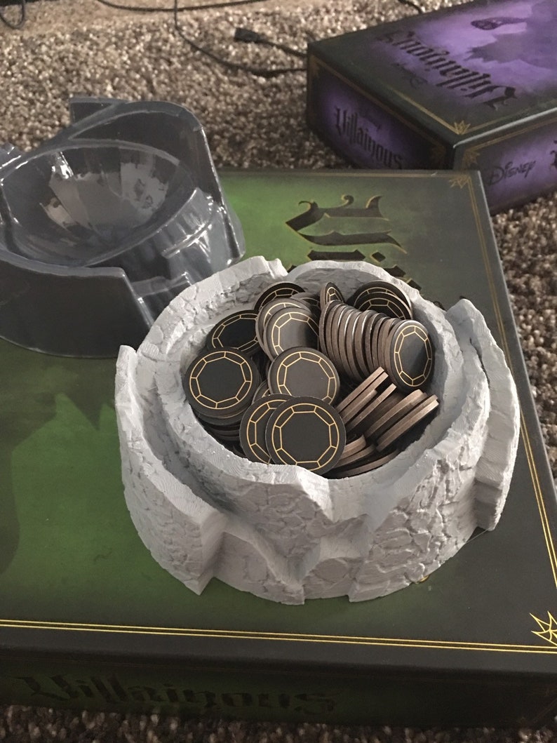Villainous 3d Printed Power Token Bowl - Etsy