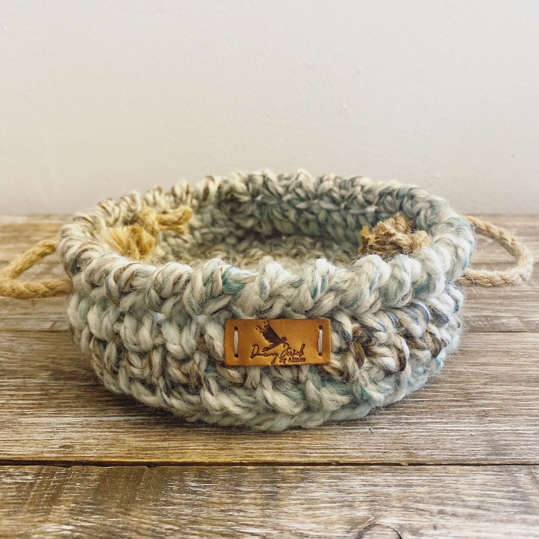 Rustic Farmhouse Basket Tray, Basket Tray, Basket Decor, Rustic Basket ...