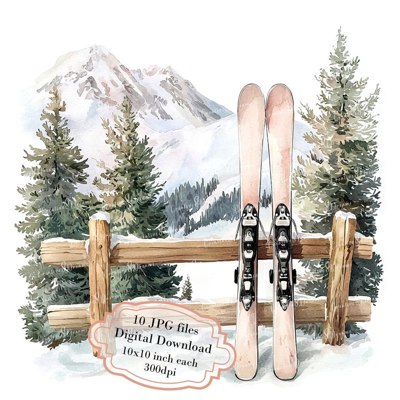 Snowy Pine Tree Sticker - Etsy UK