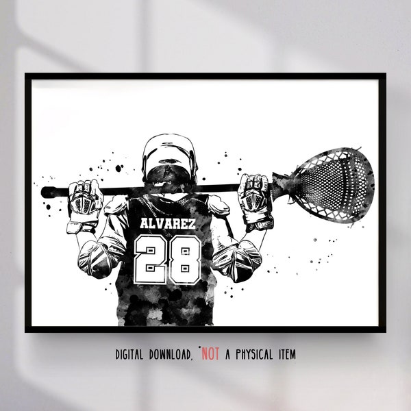 Lacrosse Goalie - Etsy