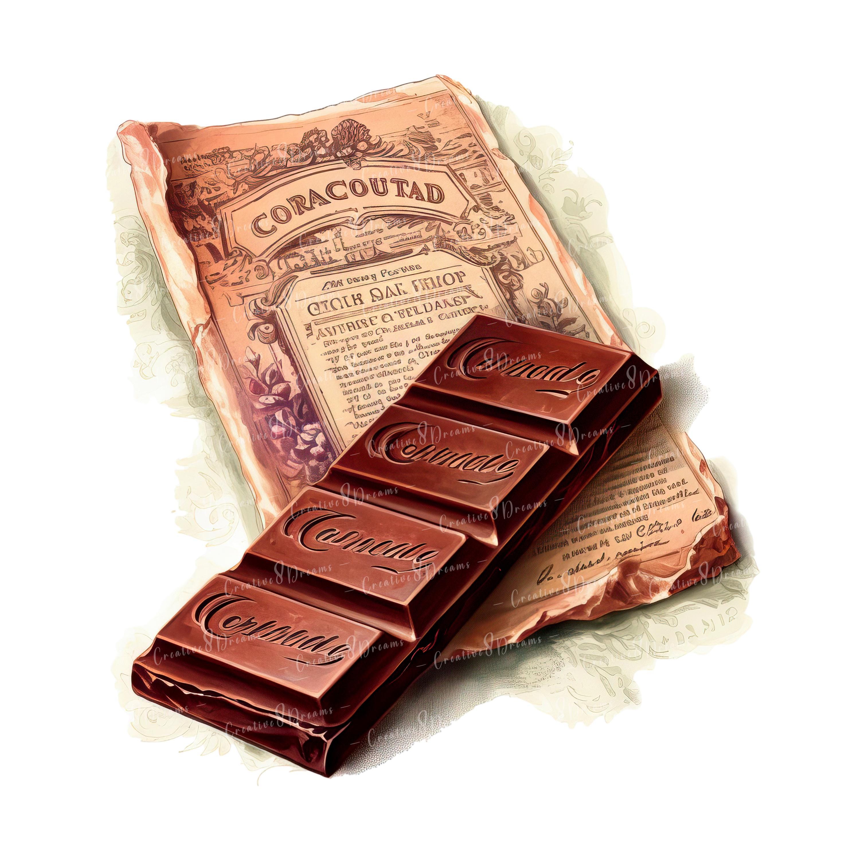 Victorian Chocolate PNG Clipart Bundle- Digital Download - Etsy