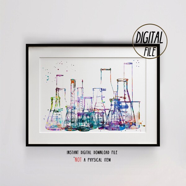 Chemistry Art - Etsy