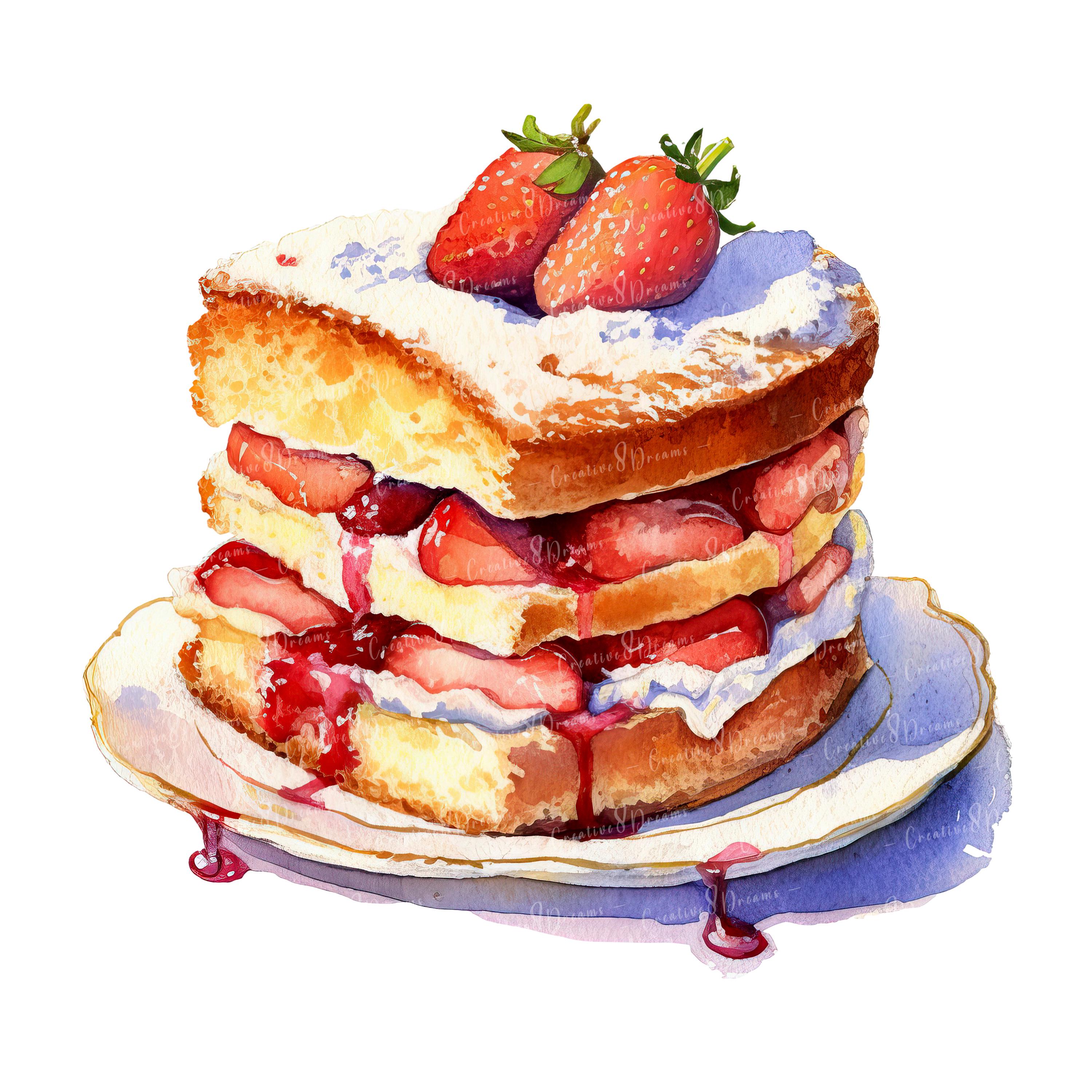 Sponge Cake PNG Clipart Bundle- Digital Download - Etsy