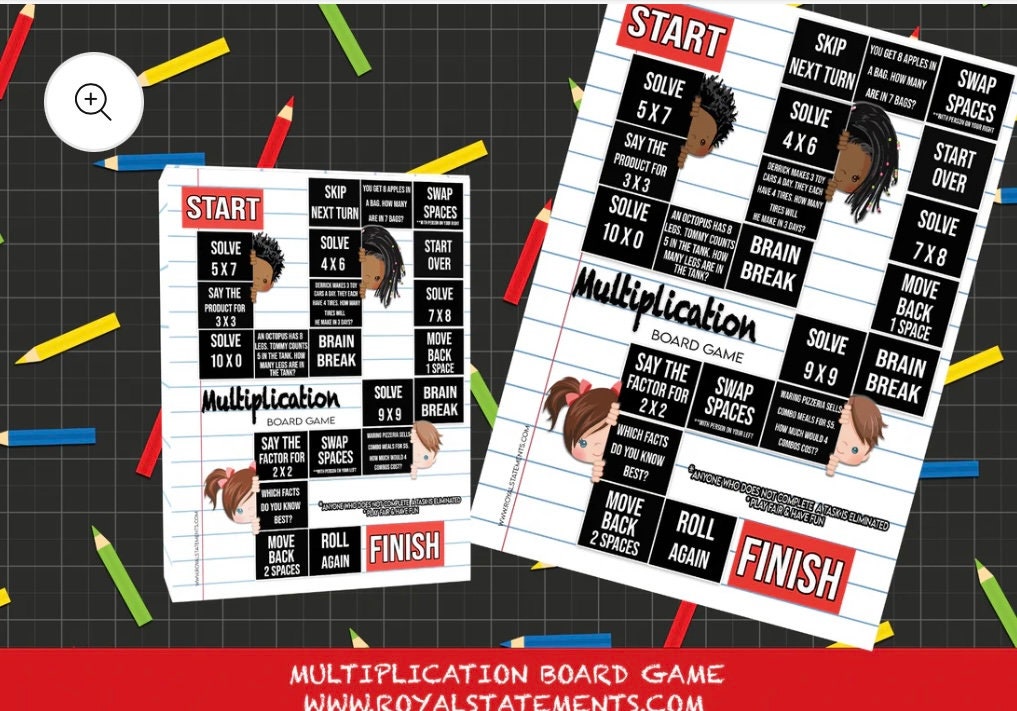 Editable Classroom Board Game - Etsy