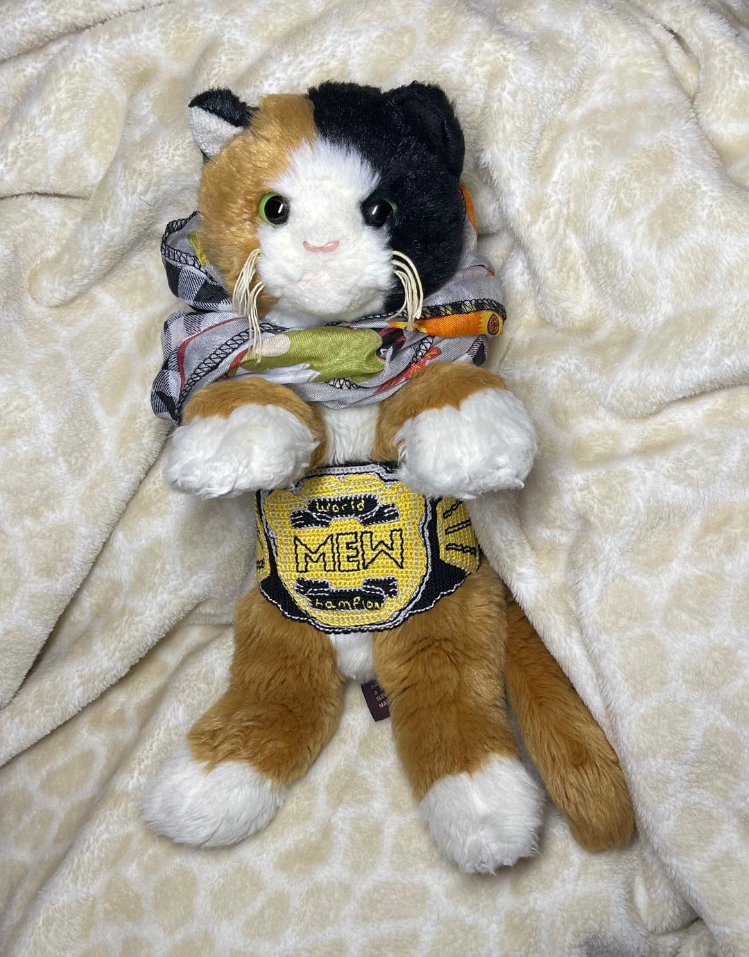 MEW Wrestling Title Belt - Crochet Pattern - Etsy