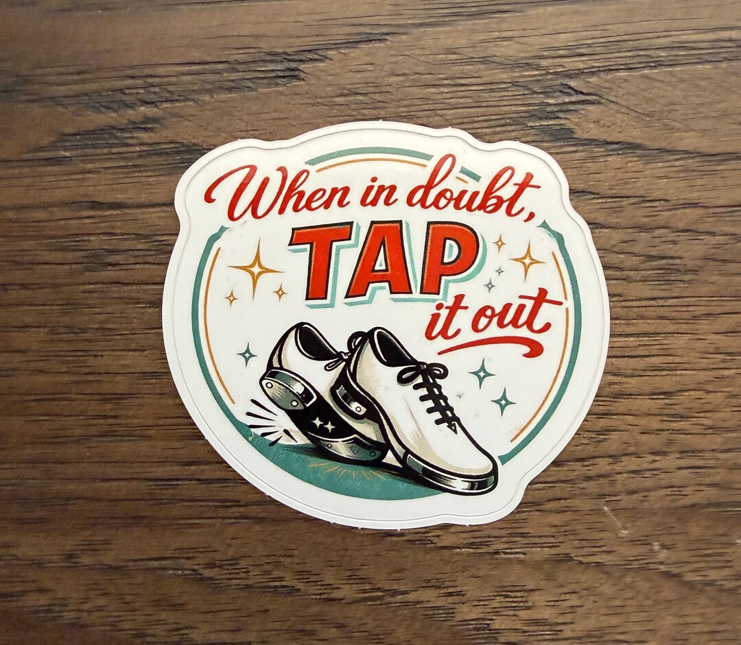 Tap It Out Sticker - Etsy