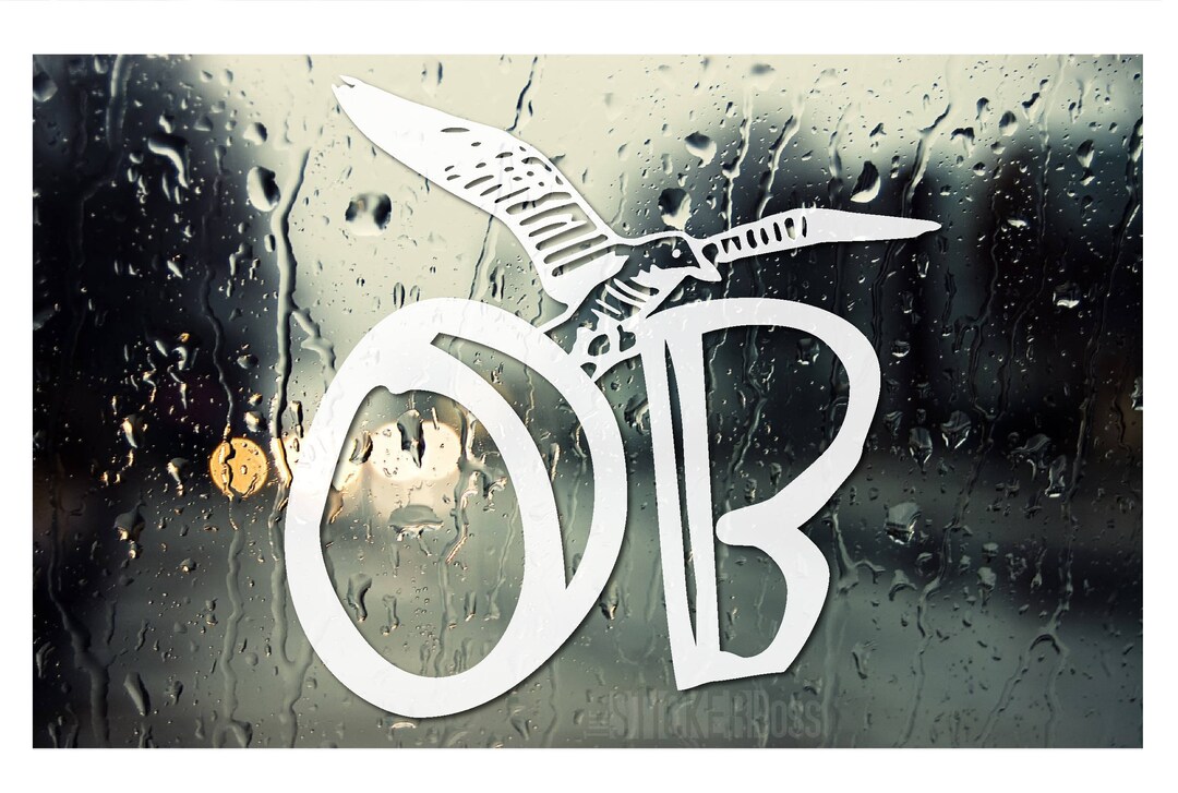 OB Ocean Beach Seagull 6" Car Window Decal Sticker - Pick Your Color ...