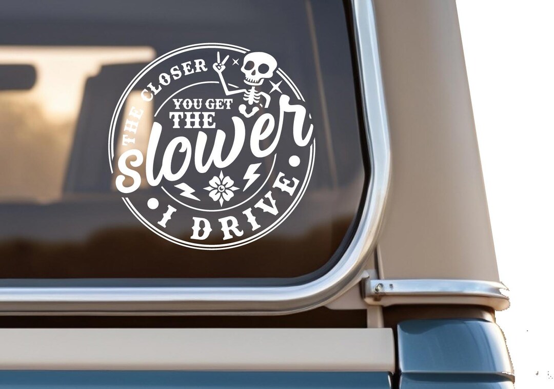 The Closer You Get the Slower I Drive - Funny Tailgating Roadrage ...