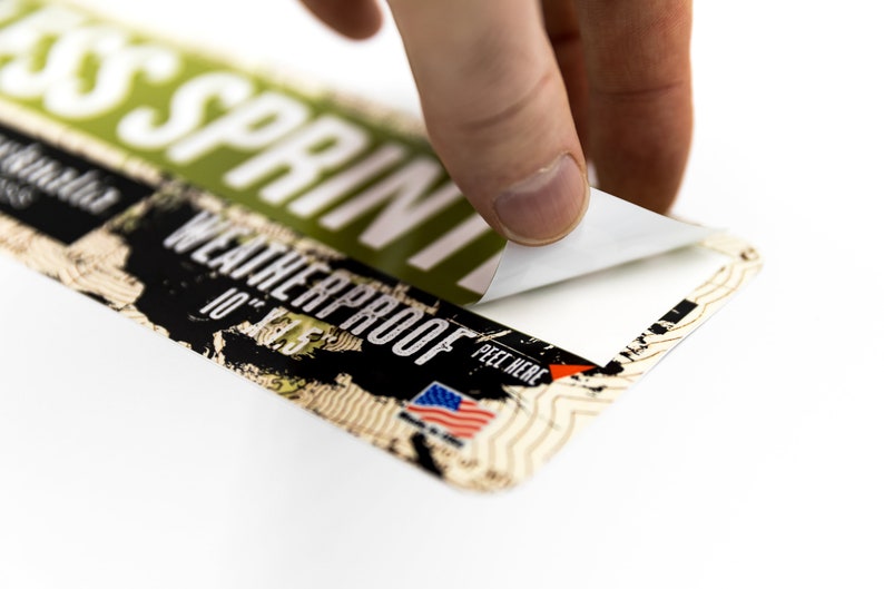 One Less Sprinter Large Bumper Sticker Military Green/white 10 X 1.5 - Etsy