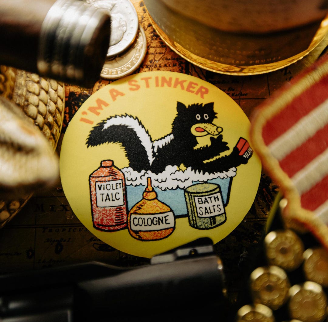 1960's Style I'm A Stinker Skunk Travel Collectors Scrapbook Offroad ...