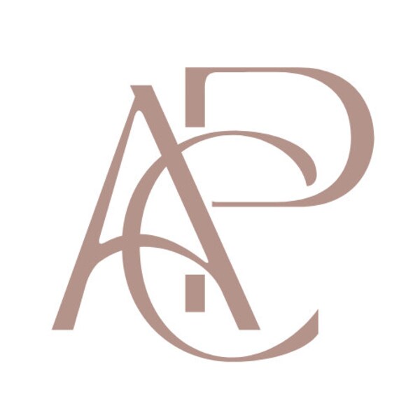 Modern Monogram - Etsy