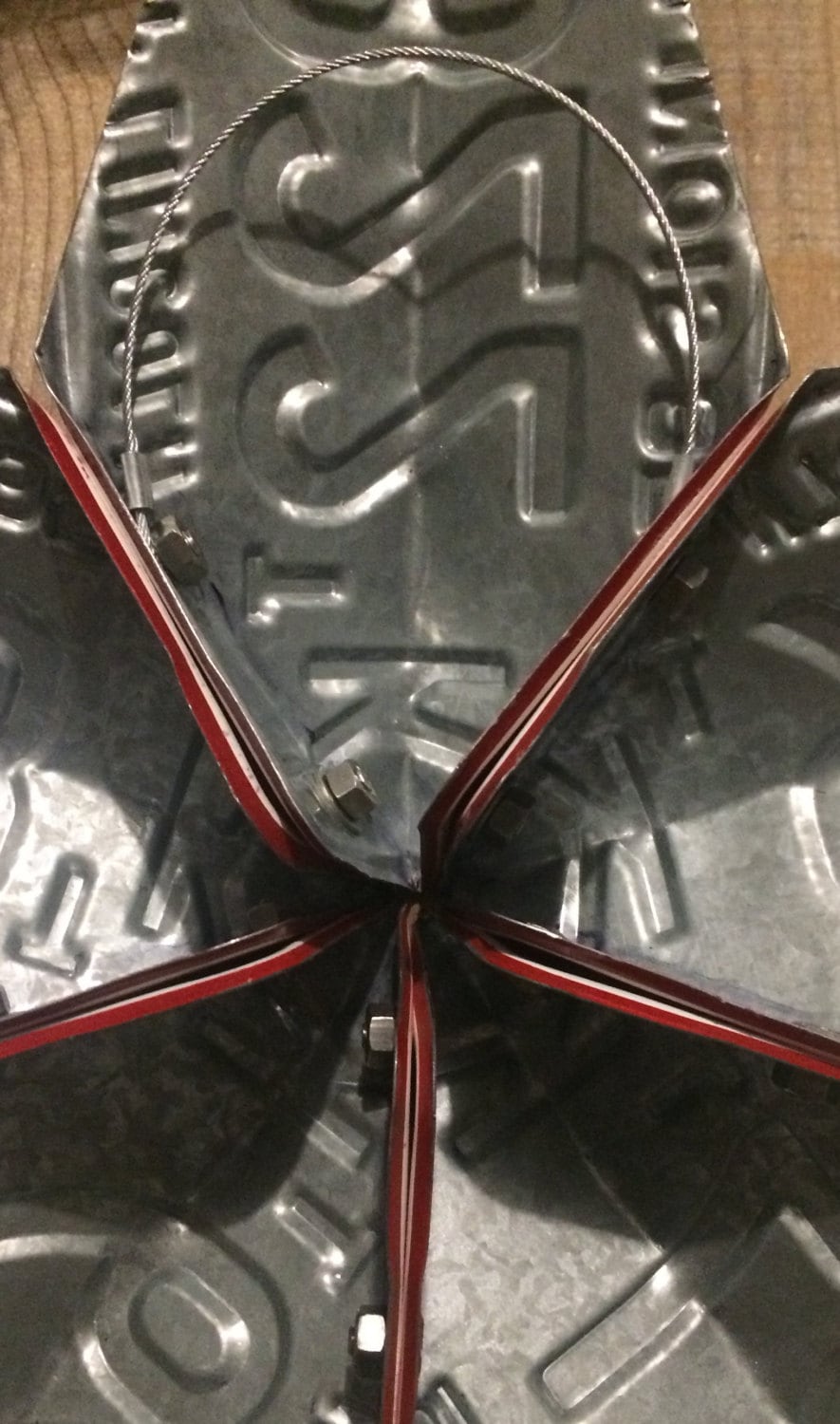 Illinois License Plate Barn Star (bright Red) - Etsy