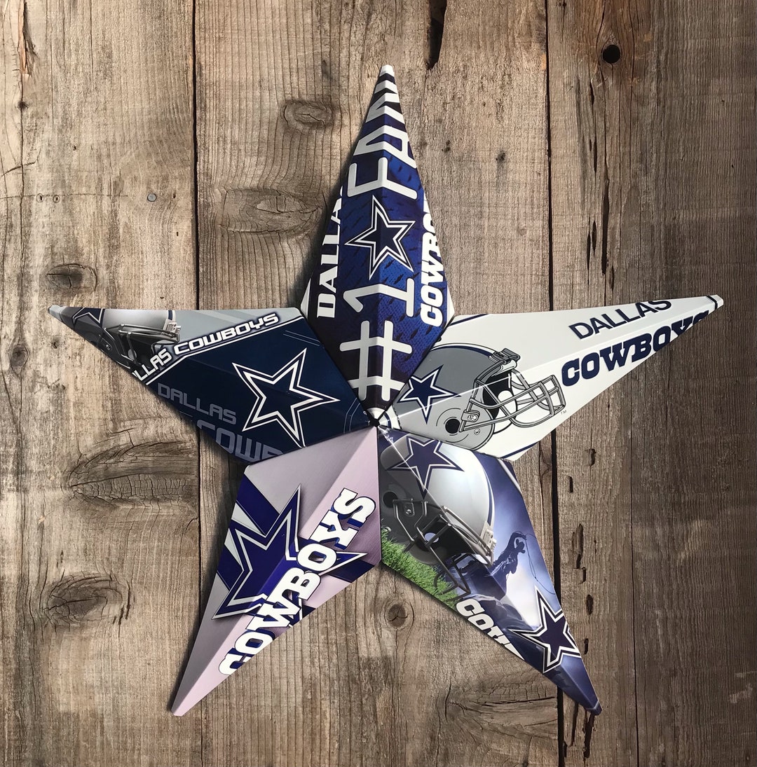 Dallas COWBOYS License Plate Barn Star - Etsy