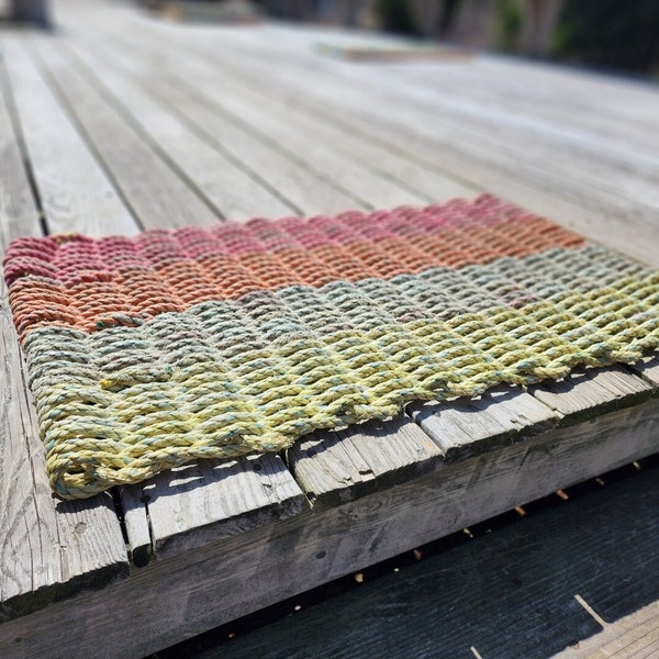 Lobster Rope Mat - Etsy