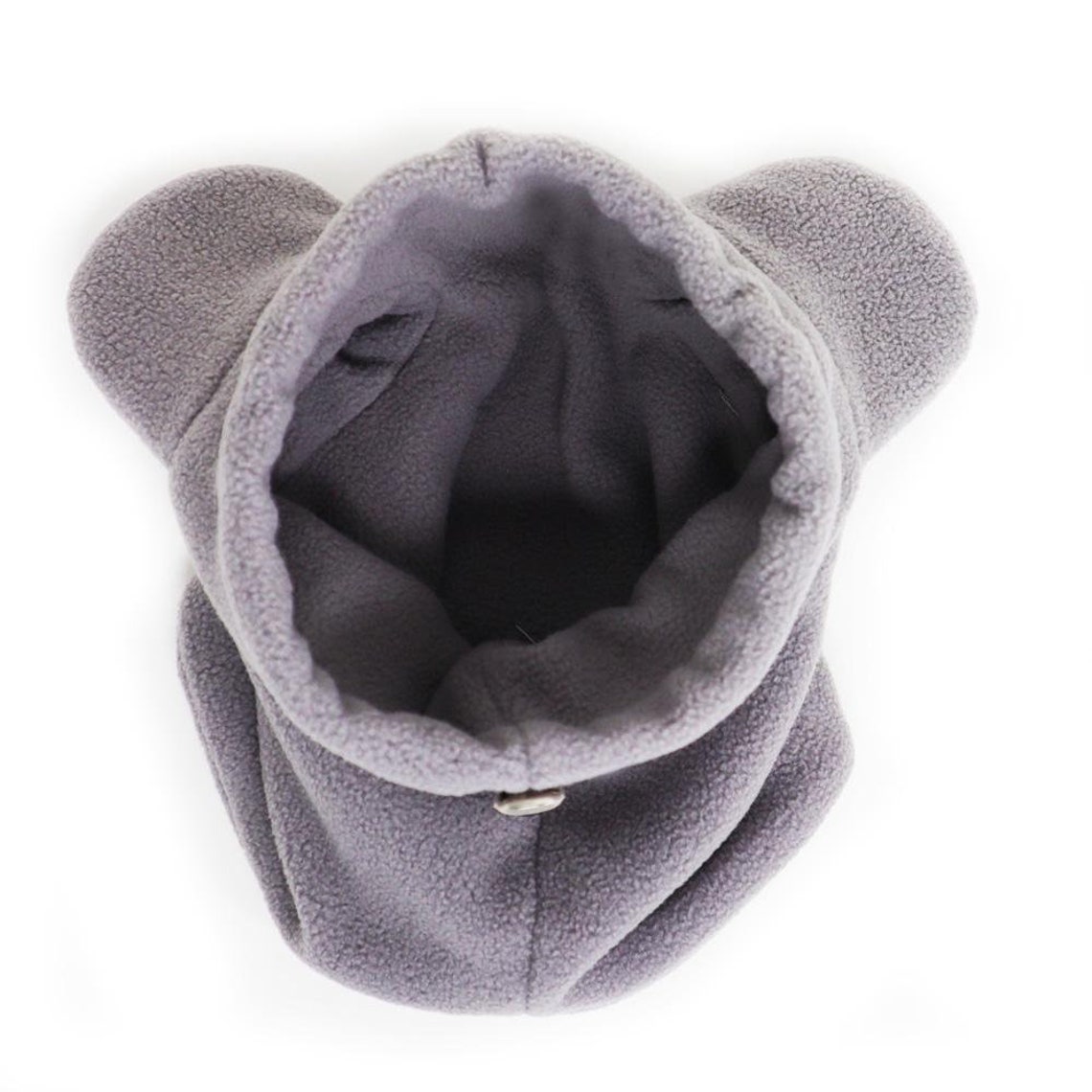 Frenchiestore Organic Dog Frenchie Ear Warmers | Blue Frenchie (grey ...