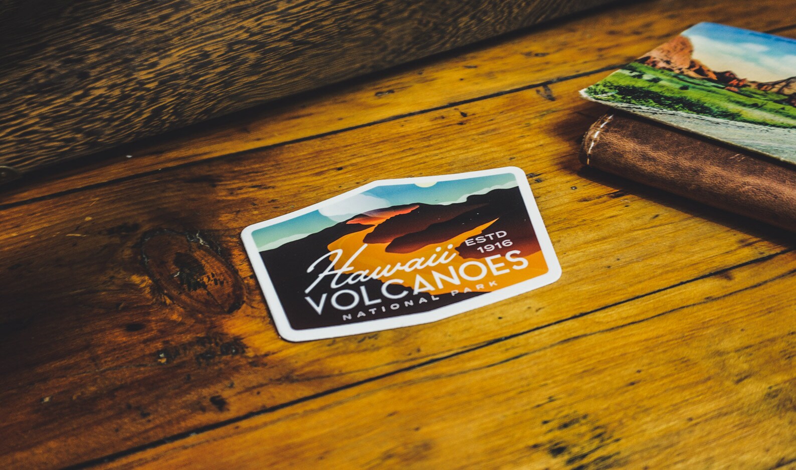 Hawaii Volcanoes National Park Vinyl Sticker | Etsy