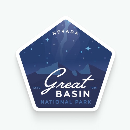 Great Basin National Park Sticker Multiple Sizes Bumper - Etsy