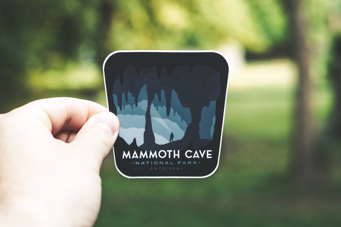 Mammoth Cave National Park Vinyl Sticker - Etsy