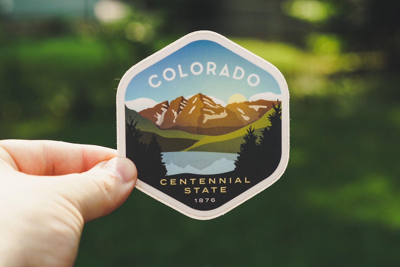 Colorado Vinyl Sticker | Etsy