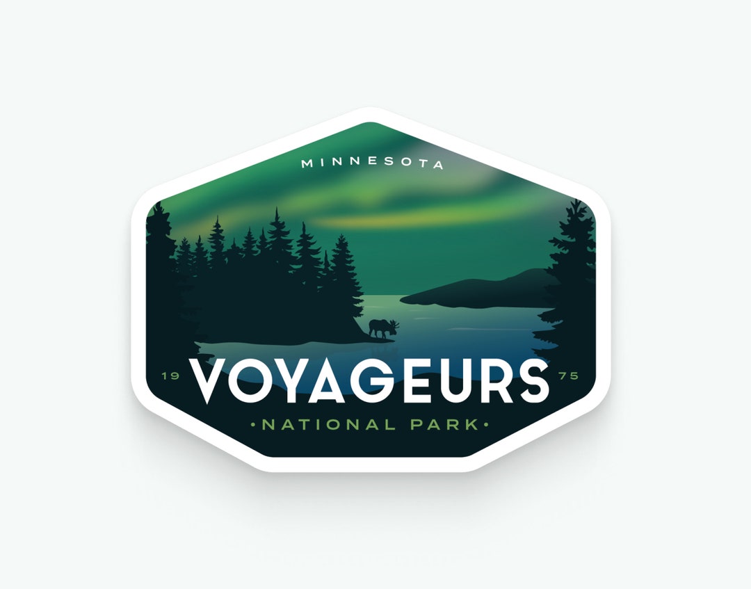 Voyageurs National Park - Vinyl Sticker - Etsy