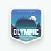 Olympic National Park Vinyl Sticker - Etsy