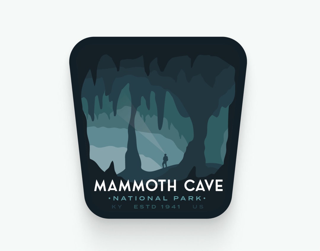 Mammoth Cave National Park - Vinyl Sticker - Etsy