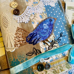Birds Junk Journal. Bird Themed Handmade Soft Cover Diary. - Etsy