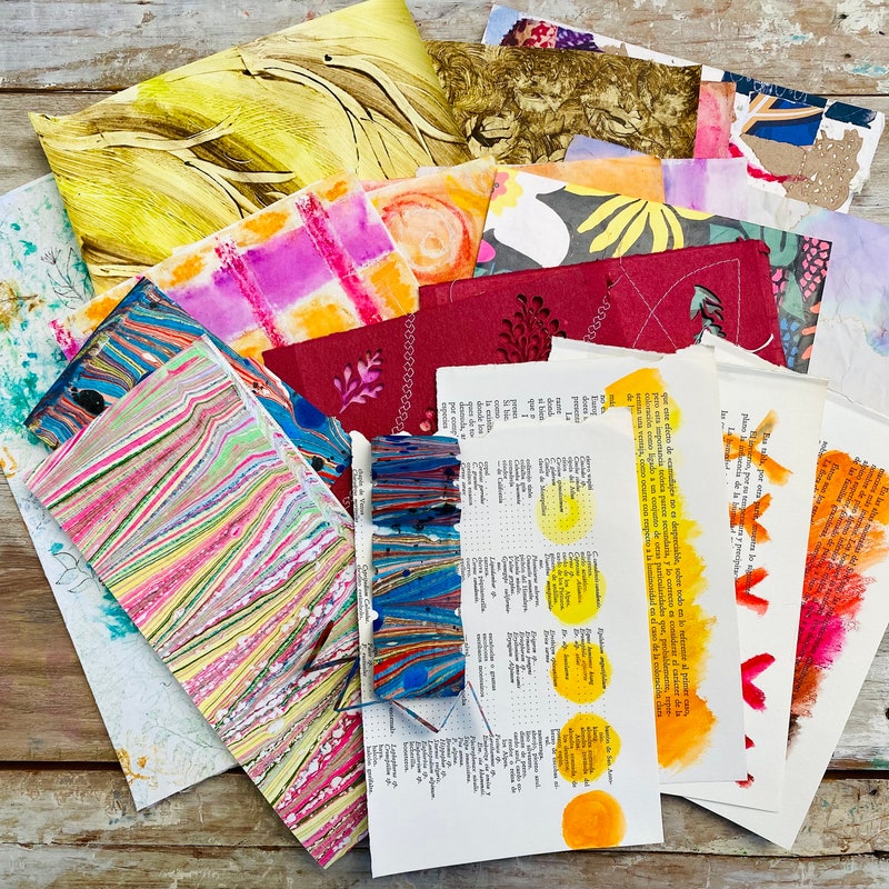 Paper Scrap Pack - Etsy