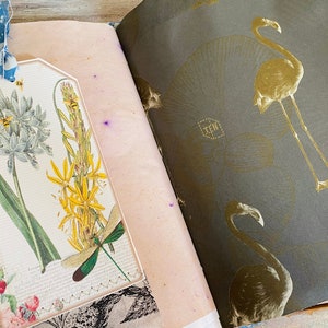 Birds Junk Journal. Bird Themed Handmade Soft Cover Diary. - Etsy