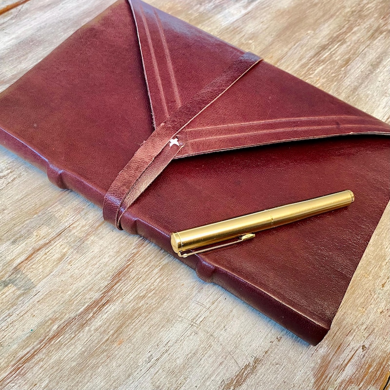 Leather Planner - Etsy
