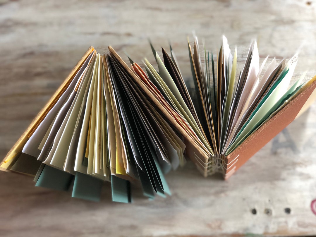 Rare Junk Journal Handmade. Double Notebook. Dos à Dos, Back-to-back ...