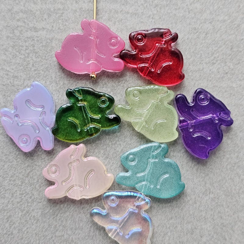Rabbit Beads - Etsy