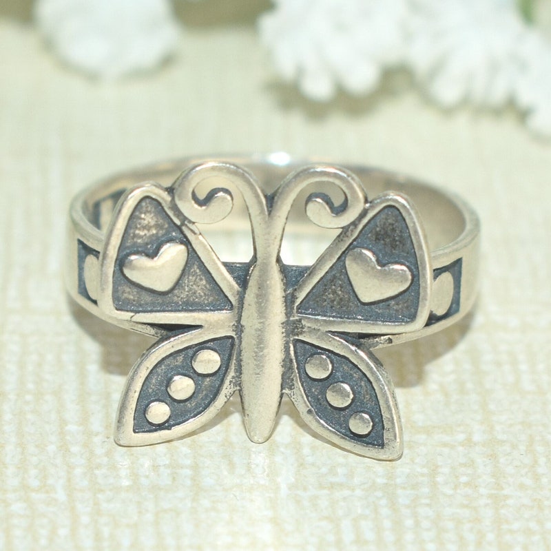 Butterfly Wing Ring - Etsy