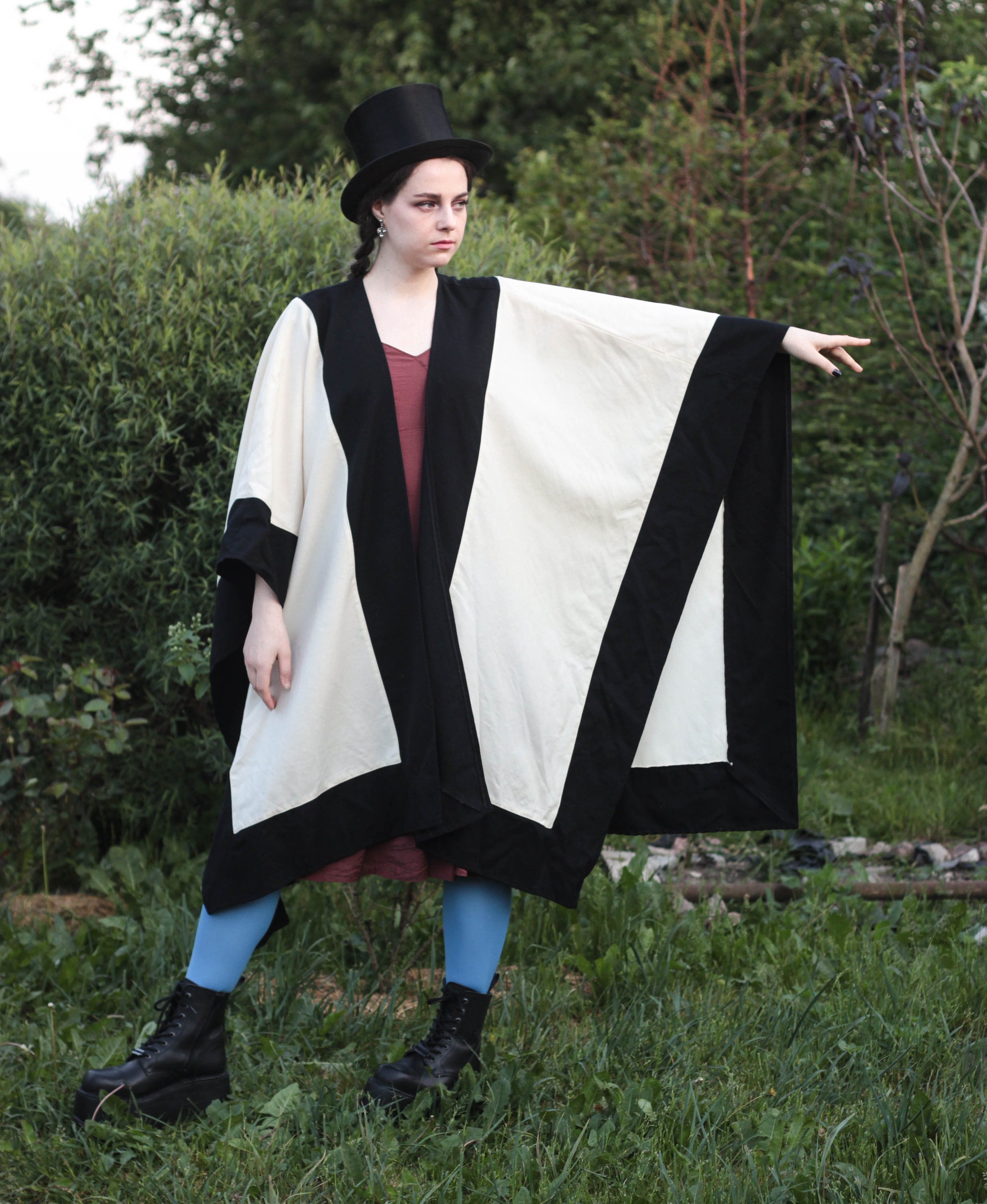 Vintage Pure Wool Cloak Wrap Mansfield Wool Maxi Shawl Deco | Etsy