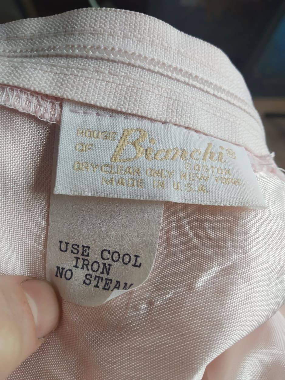 House of Bianchi Pink Evening Dress Sweetheart Neckline | Etsy