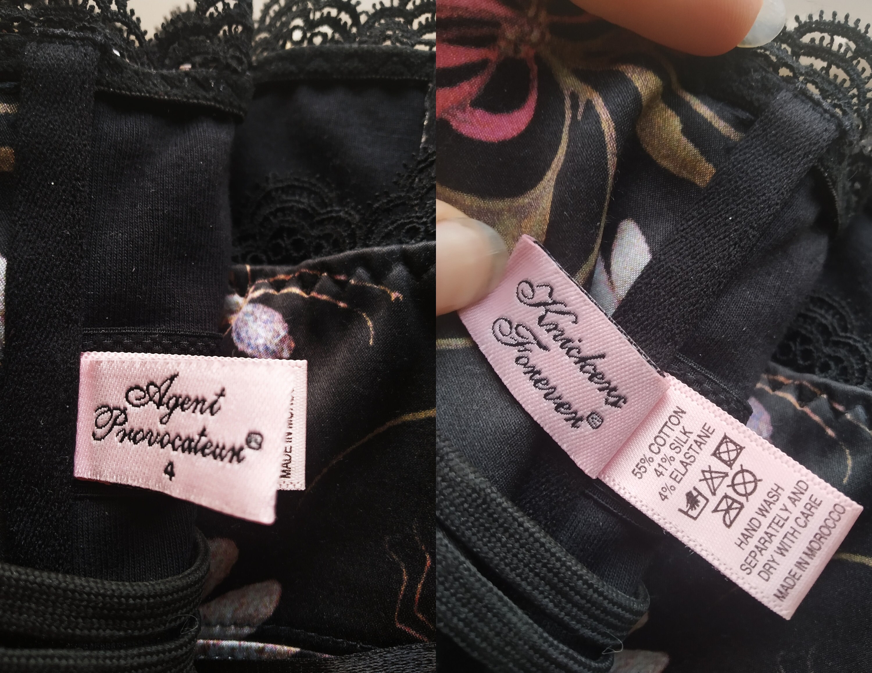 Agent Provocateur Rare Damsella Bra in Black Silk Blend Satin - Etsy