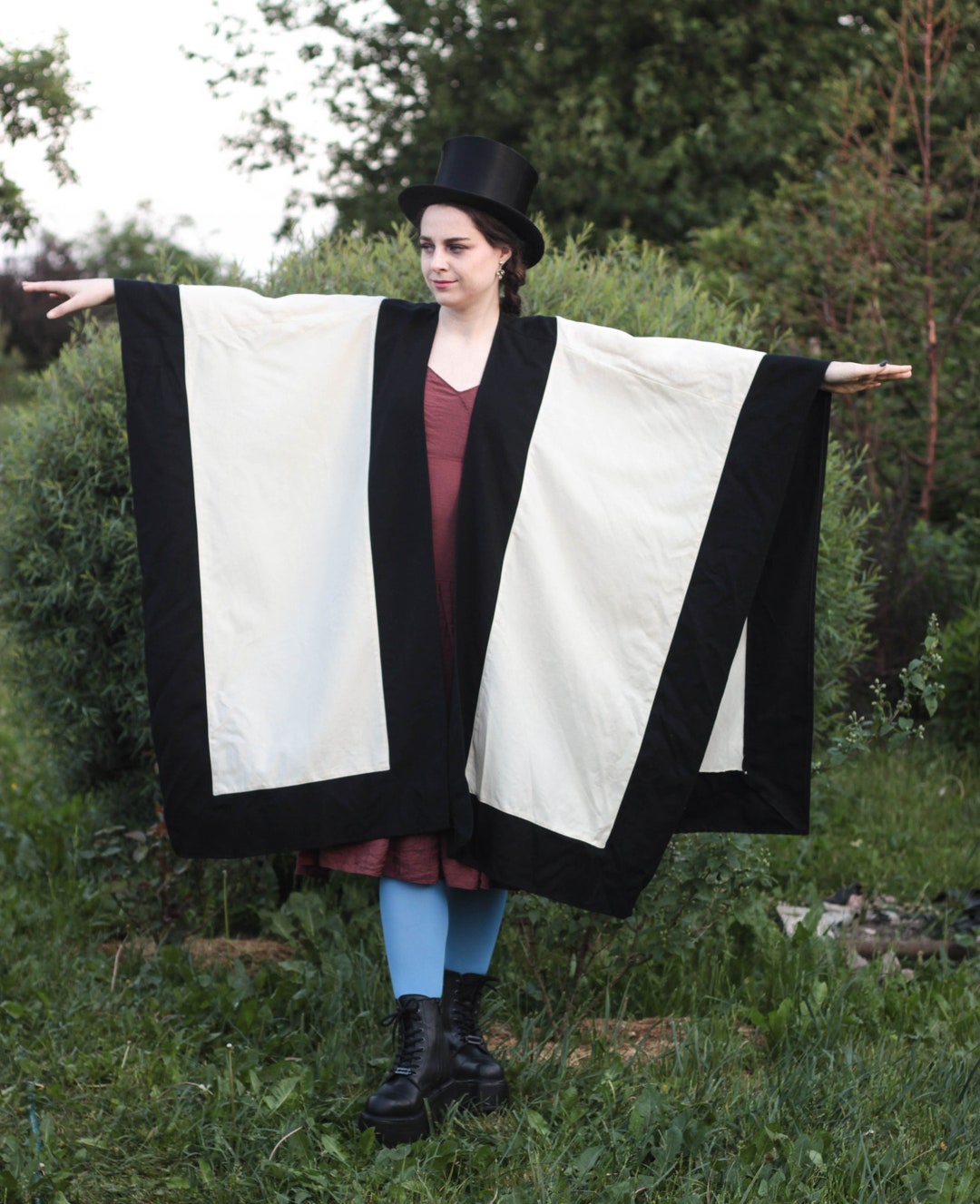 Vintage Pure Wool Cloak Wrap Mansfield Wool Maxi Shawl Deco Style ...