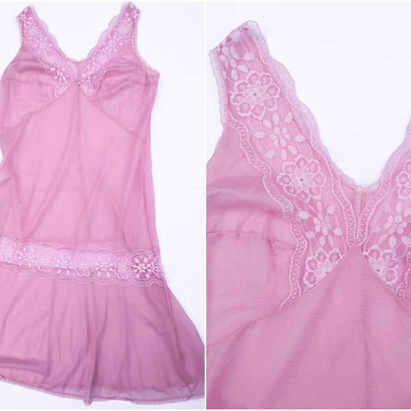 Pink Negligee - Etsy