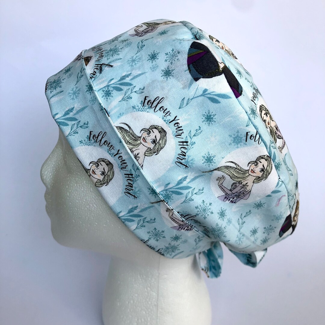 Follow Your Heart Scrub Cap, Follow Your Heart Scrub Hat, Scrub Cap for ...