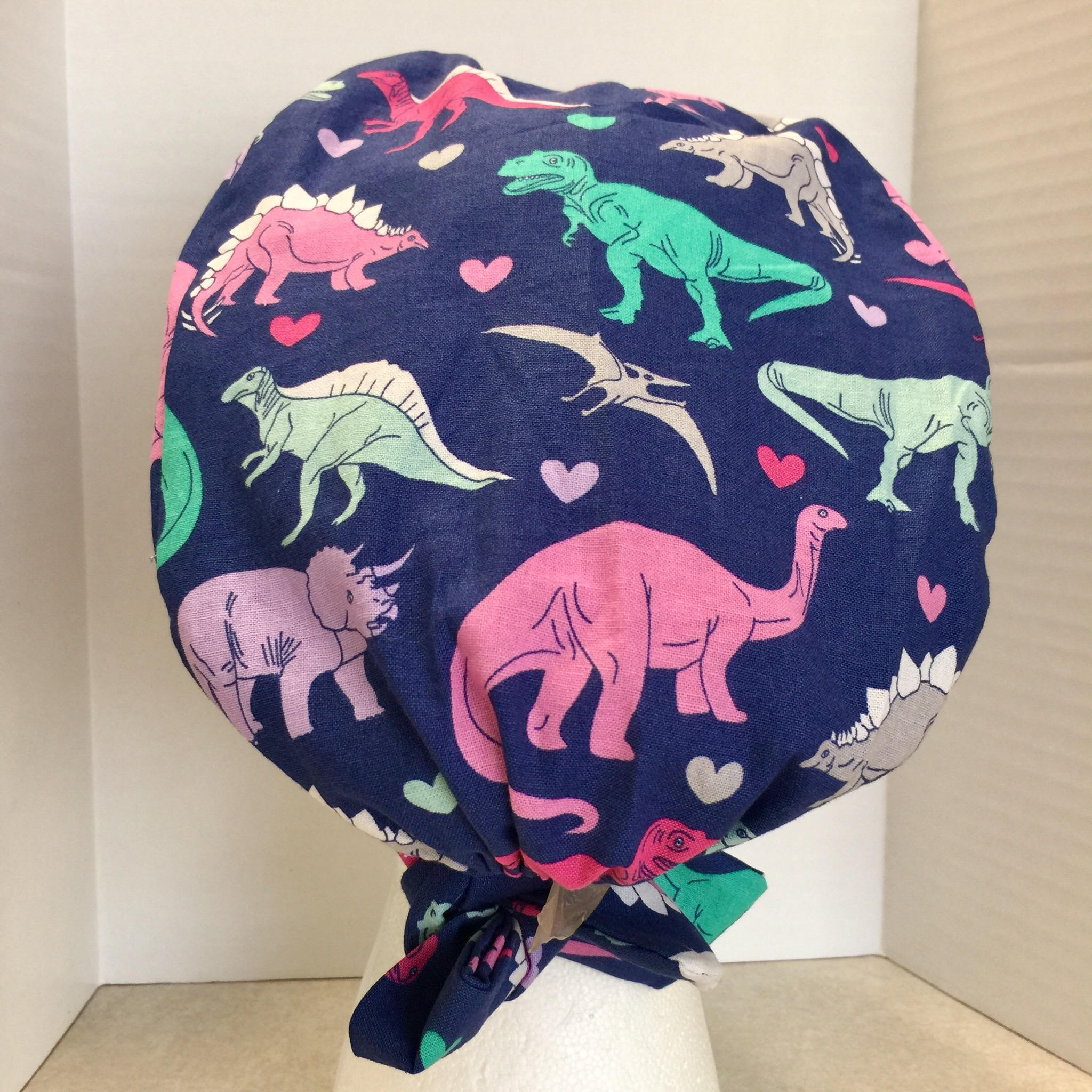 Dinosaurs Scrub Hat, Scrub Cap, Dinosaurs Pixie Scrub Hat, Scrub Cap ...