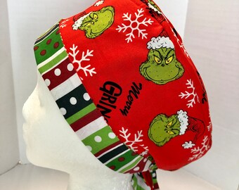 Dinosaurs Scrub Hat, Scrub Cap, Dinosaurs Pixie Scrub Hat, Scrub Cap for Women, Scrub Hat for ...