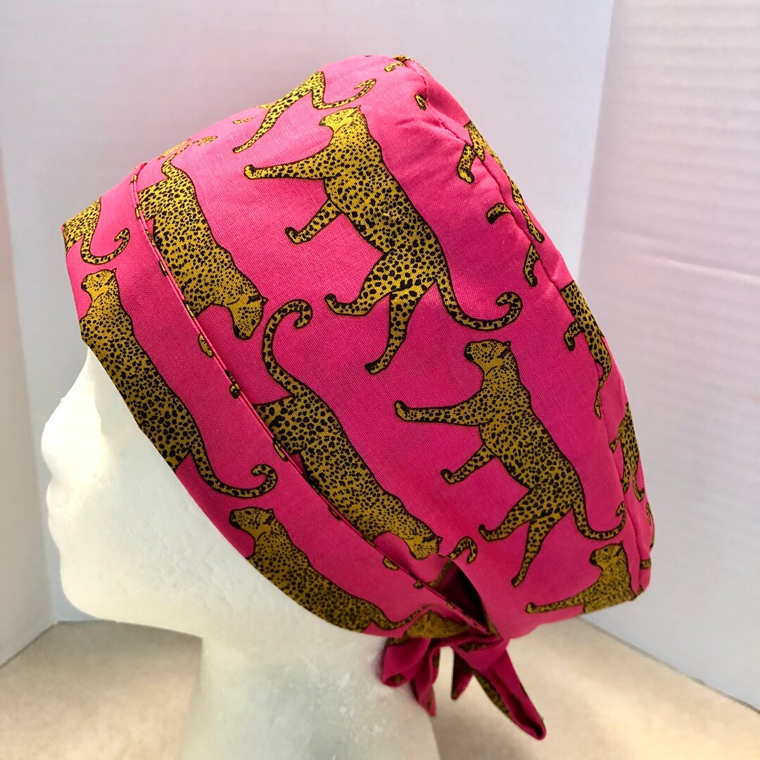 Leopards Scrub Cap, Scrub Hat, Scrub Cap for Women, Scrub Hat for Women ...