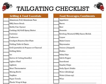 Laminated Road Trip Checklist Ultimate Planner Packing List - Etsy