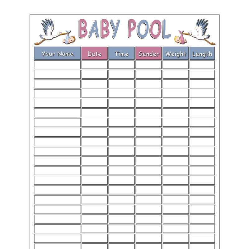 Pool Baby Shower - Etsy