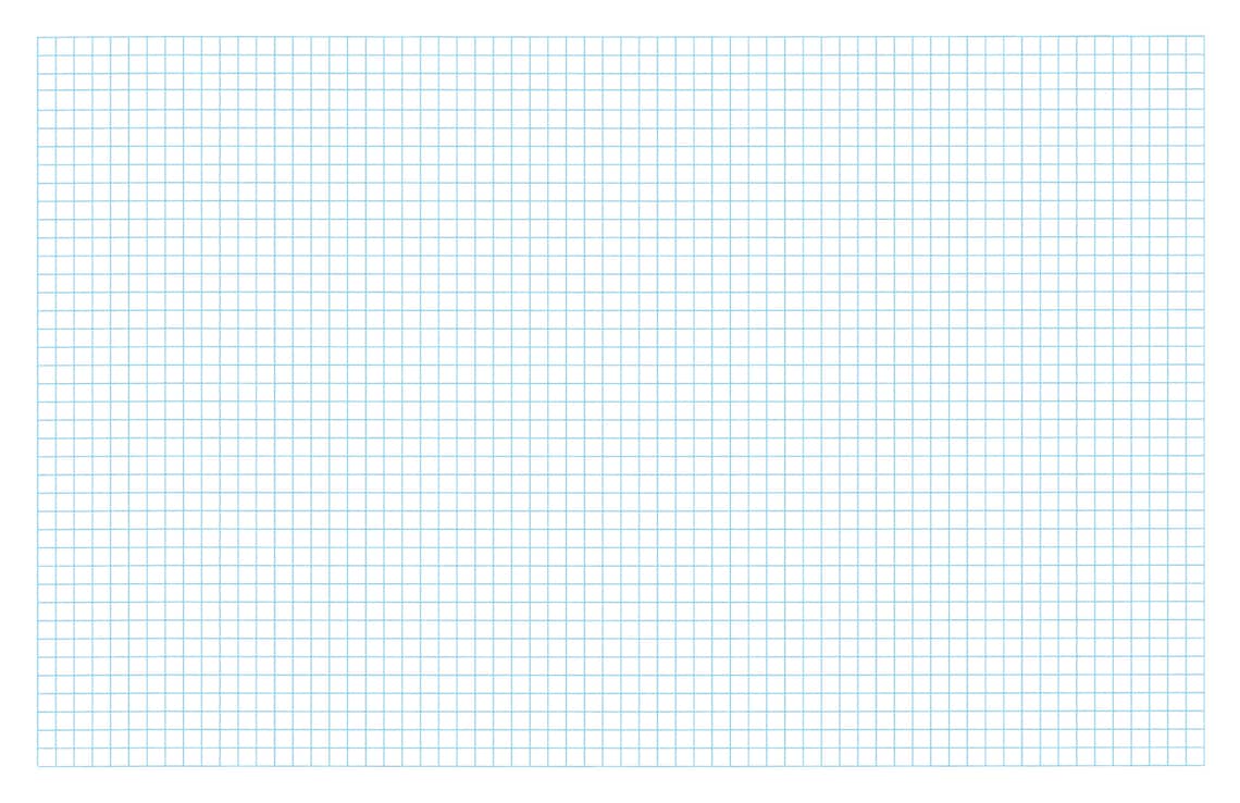 Large Reusable Laminated Grid Graph Paper Perfect for Home, Kitchen ...